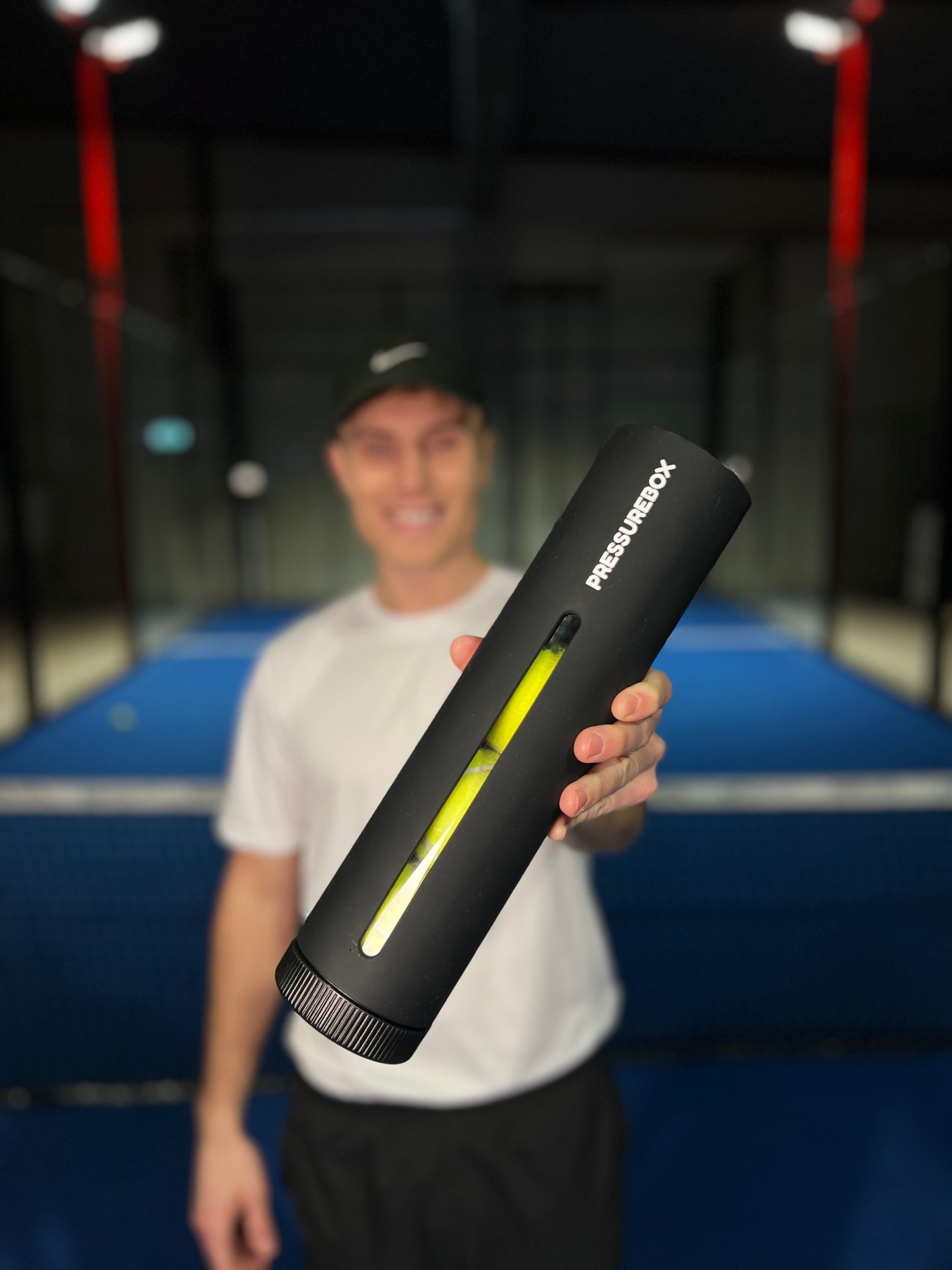 Balcour - Pressurebox - Trykbeholder til tennis og padelbolde – BALCOUR